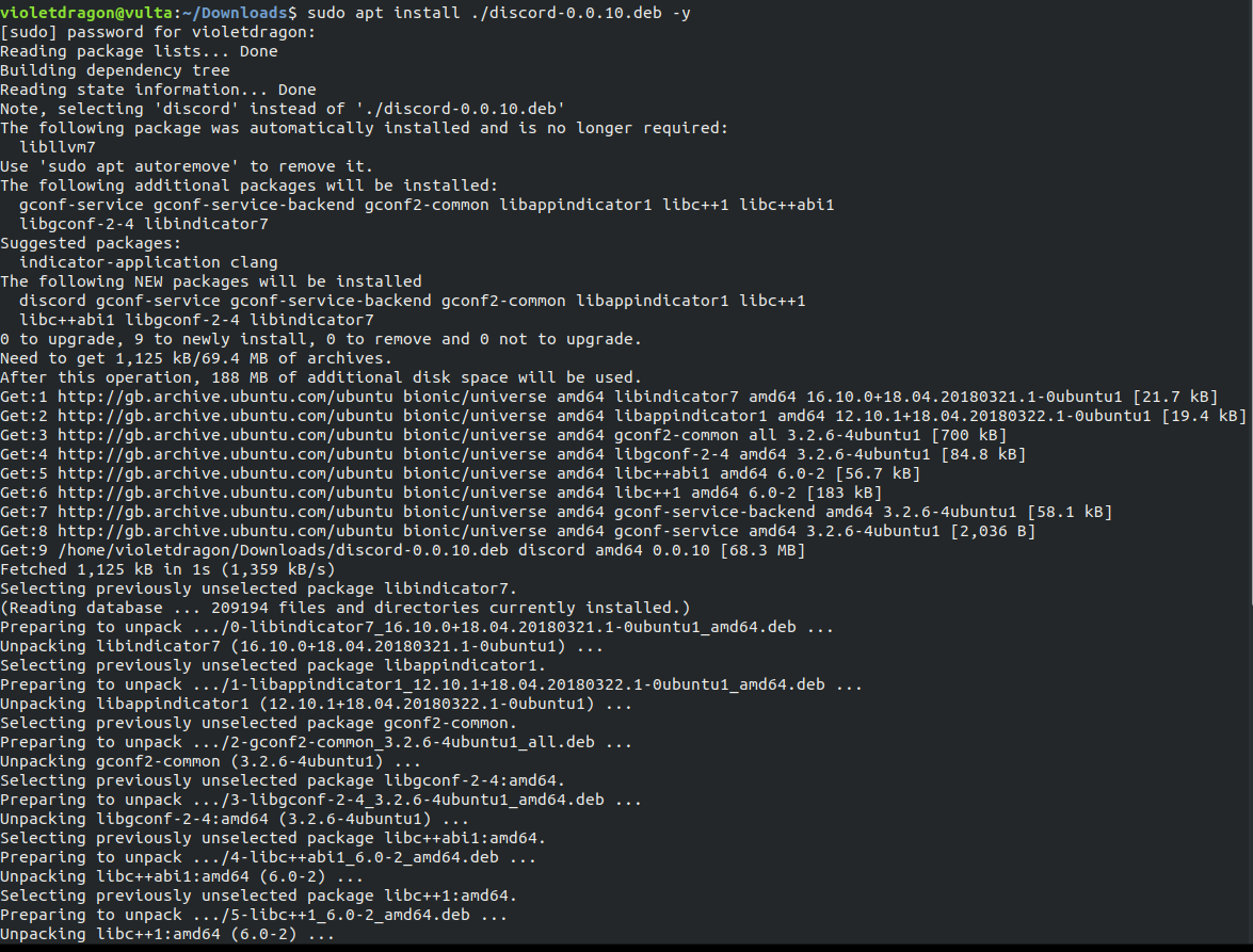 How to install deb files using Terminal in Ubuntu – VioletDragons Projects